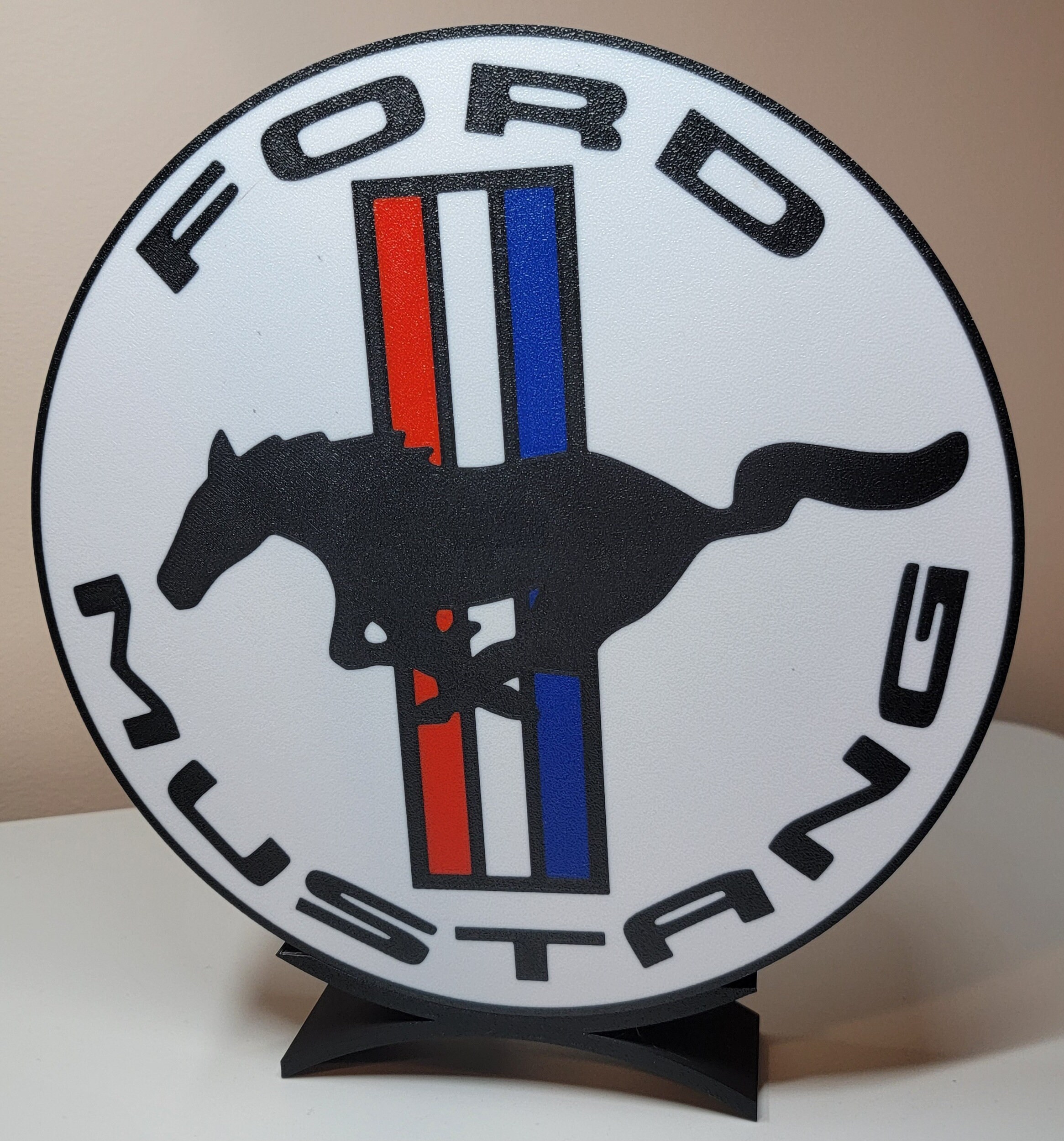 Ford Mustang 3d Printed Light Box - Etsy