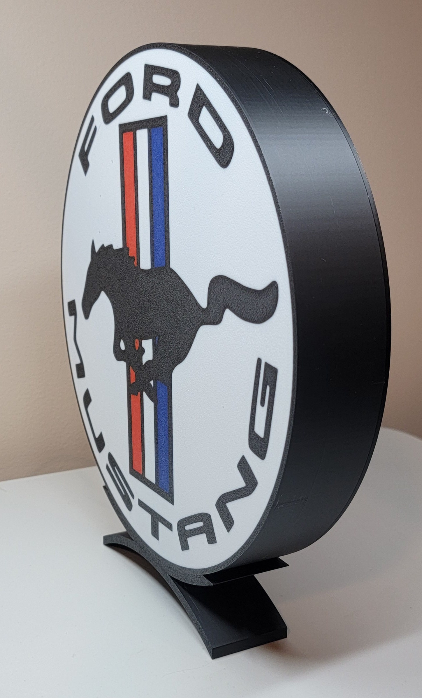 Ford Mustang 3d Printed Light Box - Etsy