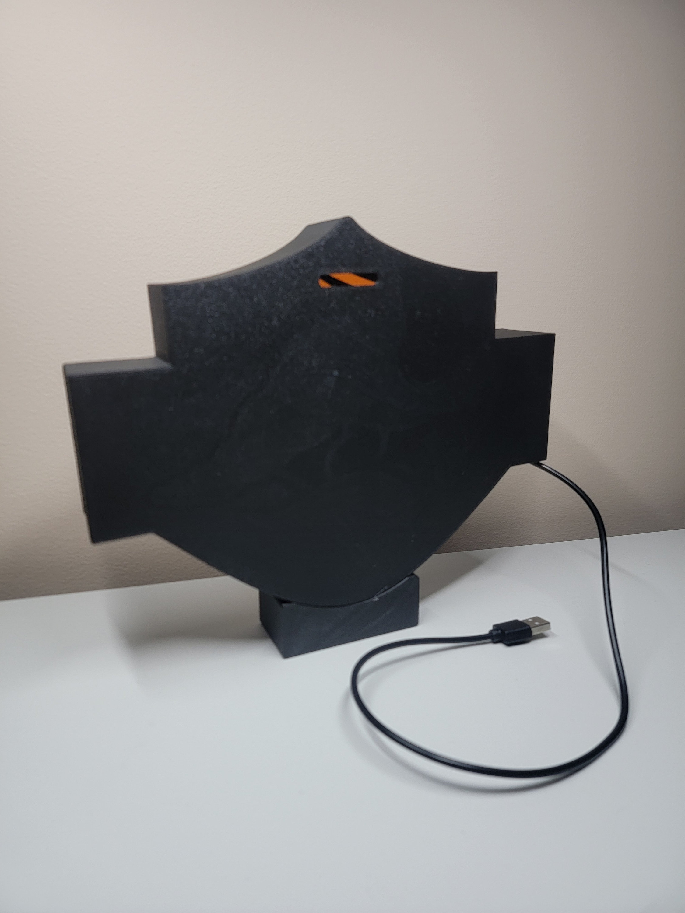 Harley Davidson 3d Printed Light Box - Etsy