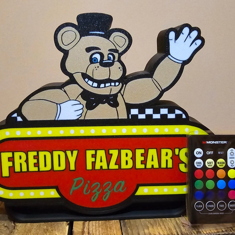 Five Nights at Freddys Sign - Etsy