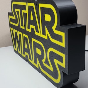 Star Wars 3d Printed Light Box - Etsy