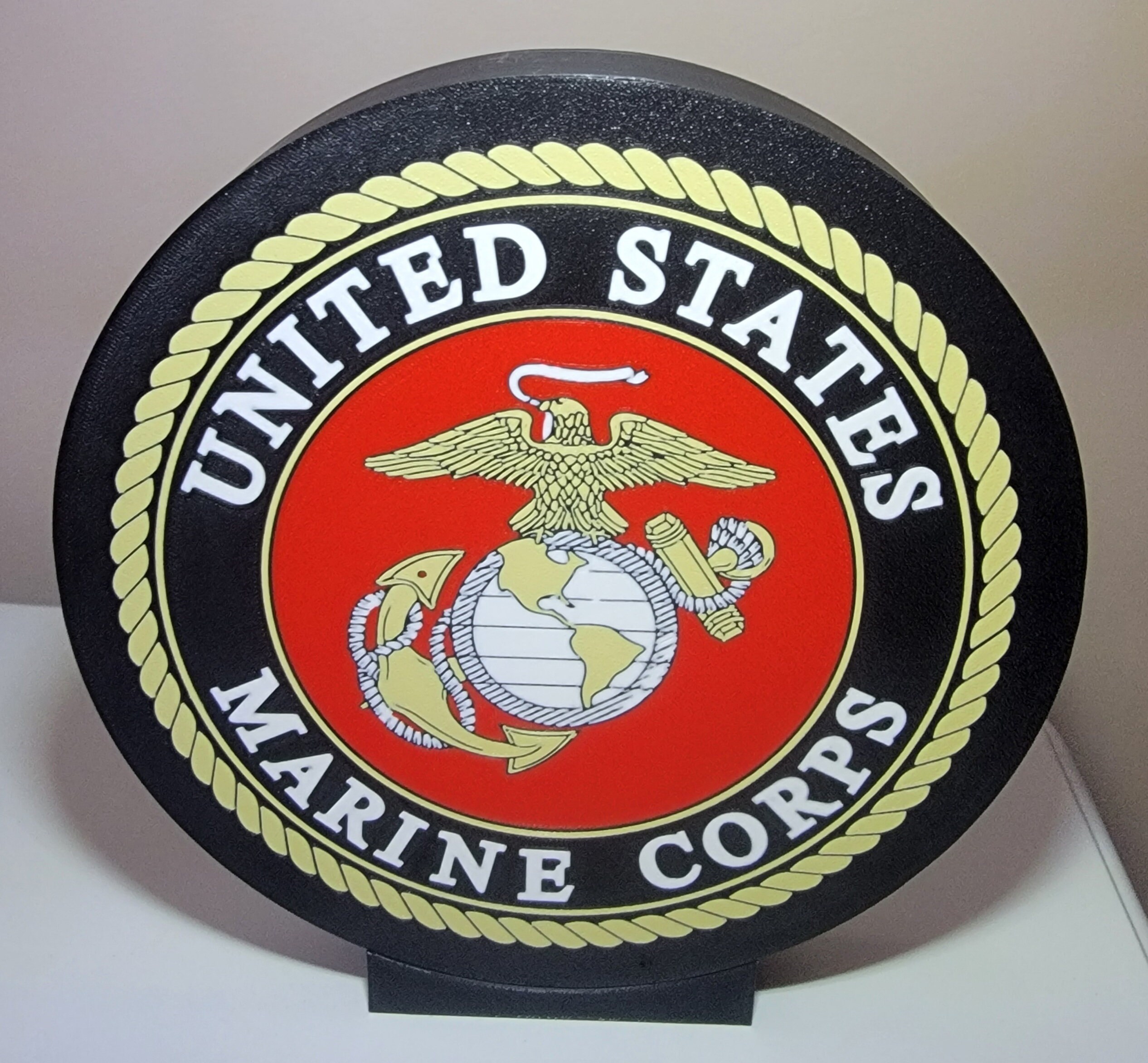 United States Marine Corps 3d Printed Light Box - Etsy
