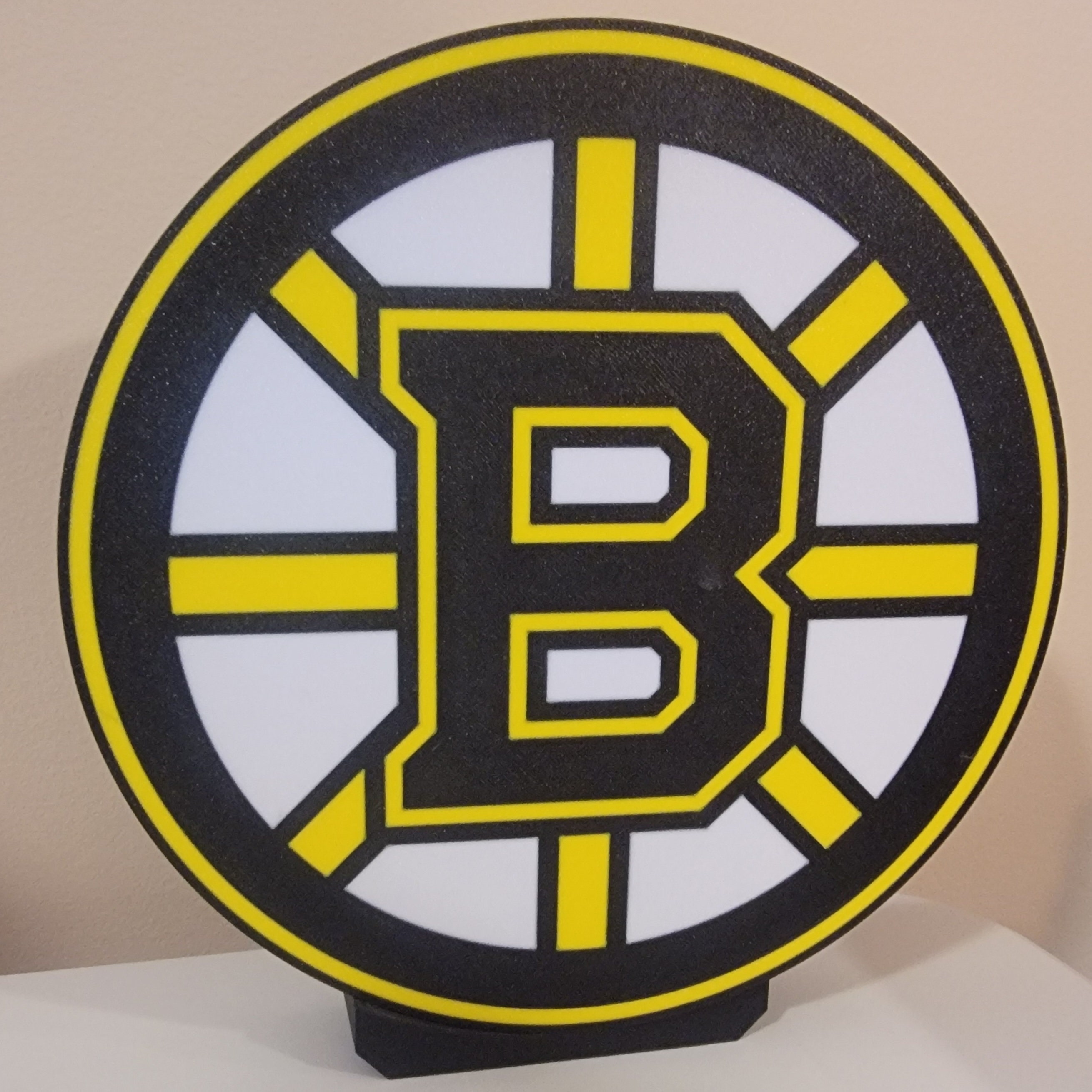Boston Bruins 3d Printed Light Box - Etsy