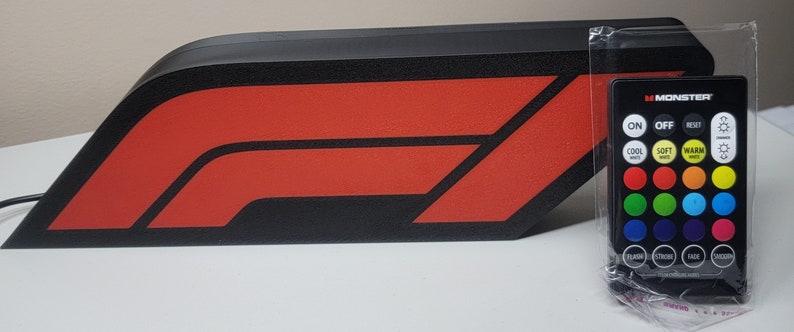 F1 Formula 1 Racing 3d Printed Light Box - Etsy