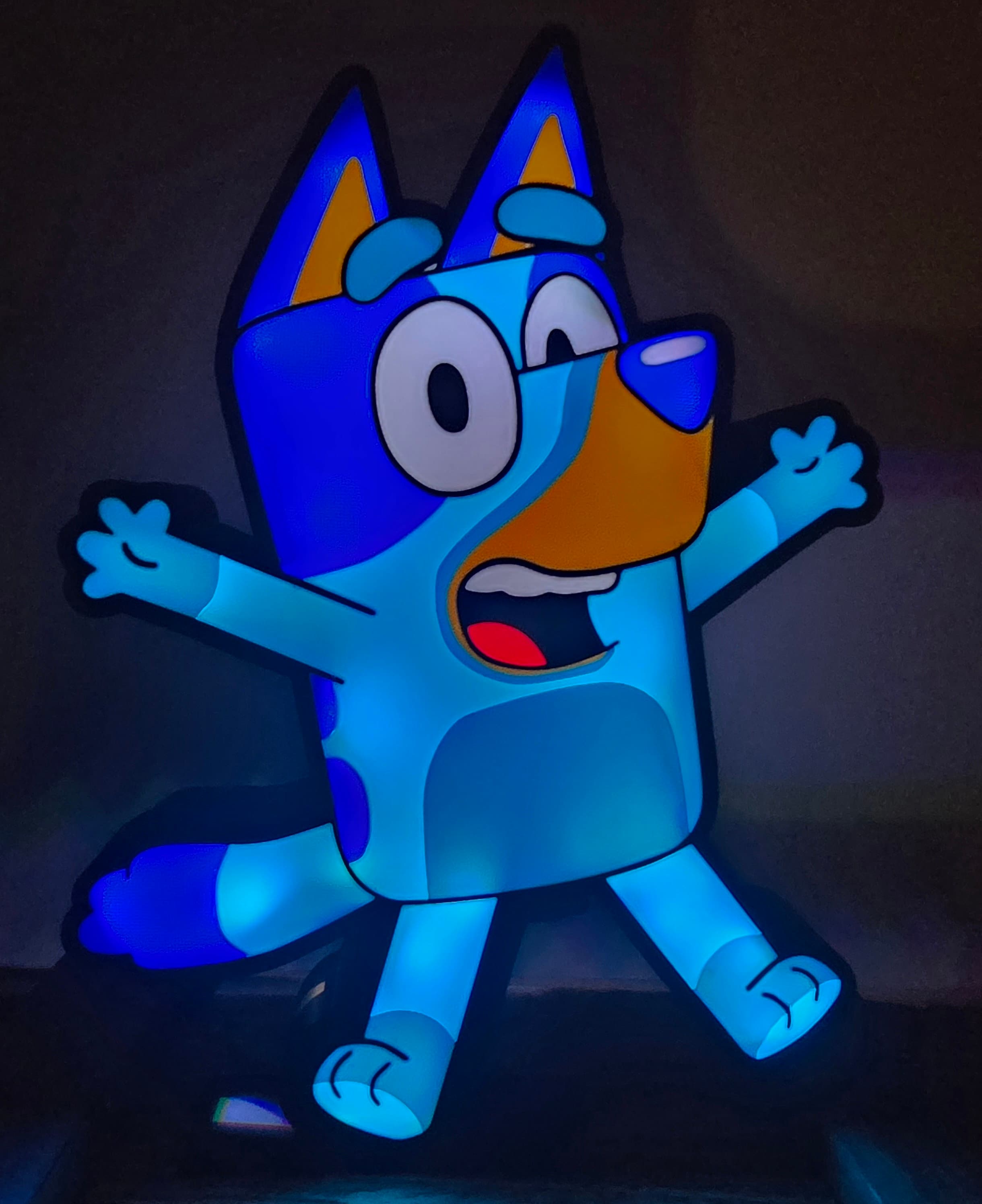 Bluey! 3d Printed Light Box - Etsy