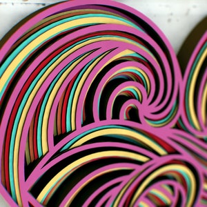 Ocean Heart Mandala SVG Files Wedding Panel Files for Laser - Etsy