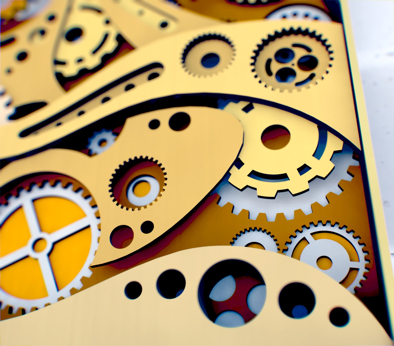 Steampunk Mechanics 3D Mandala Svg Steampunk Style Multilayer - Etsy Canada