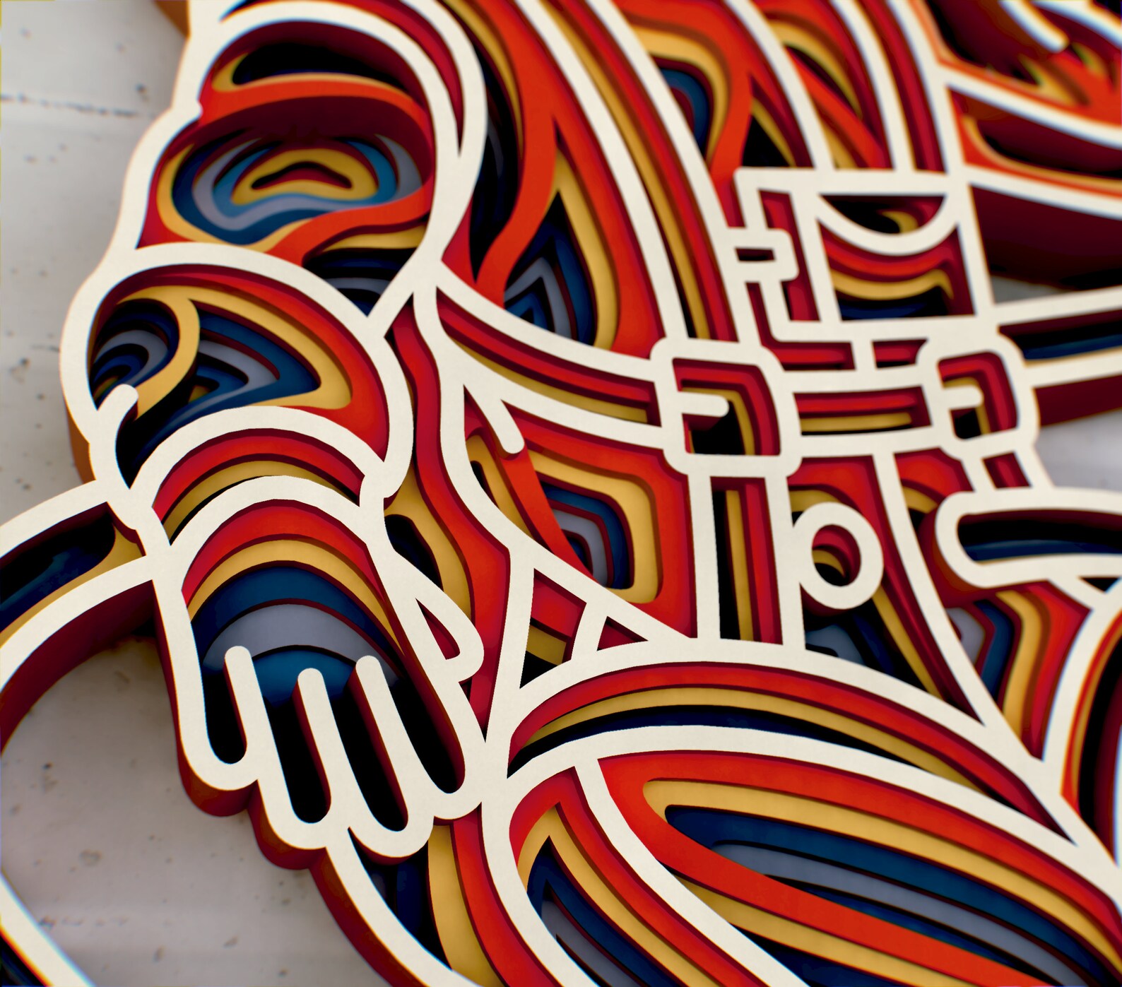 Astronaut Zentangle 3D Mandala Svg Files, Multilayer Panel for Laser ...