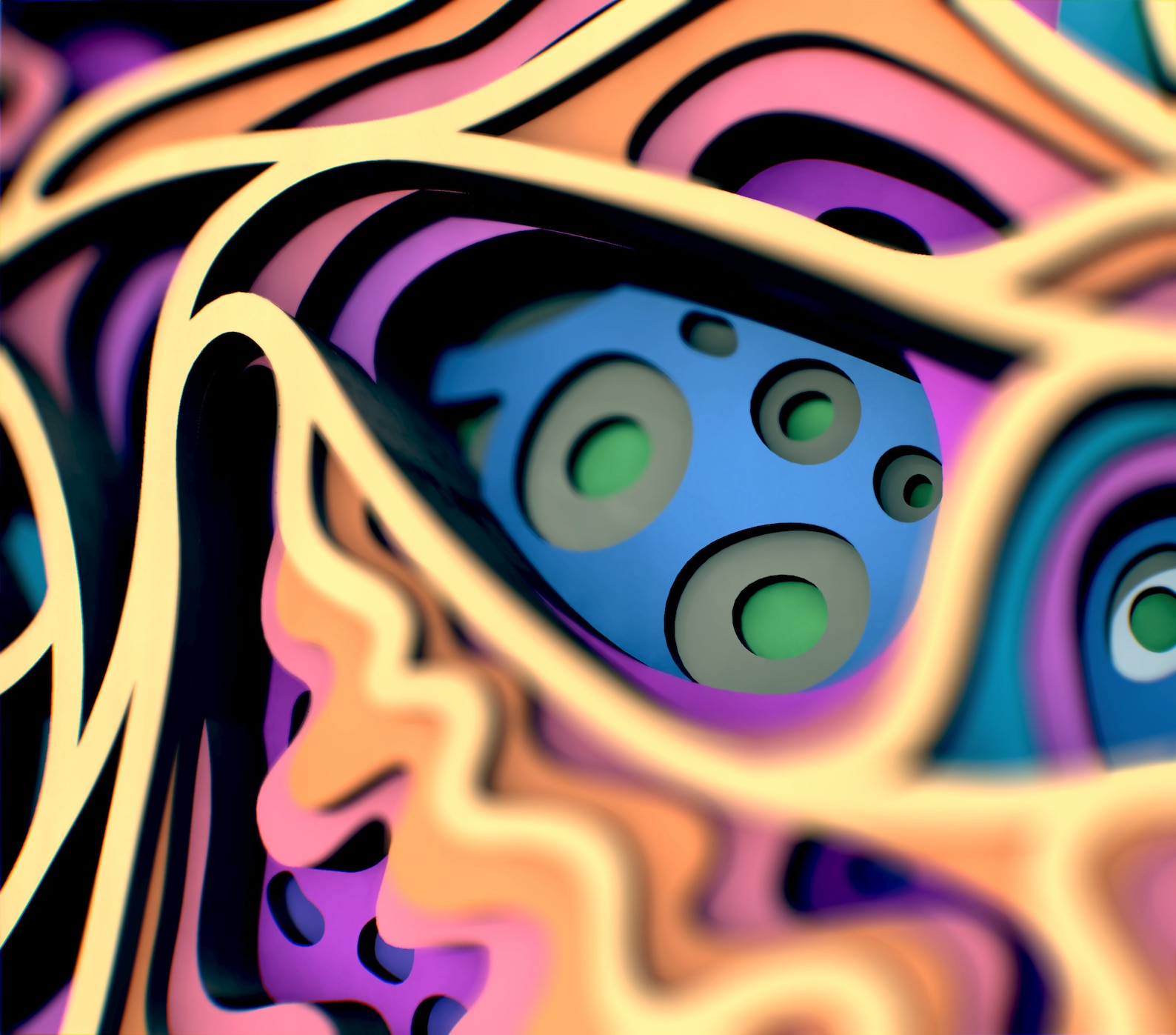 Seashells and Starfish 3D Mandala Svg Files Multilayer Panel - Etsy