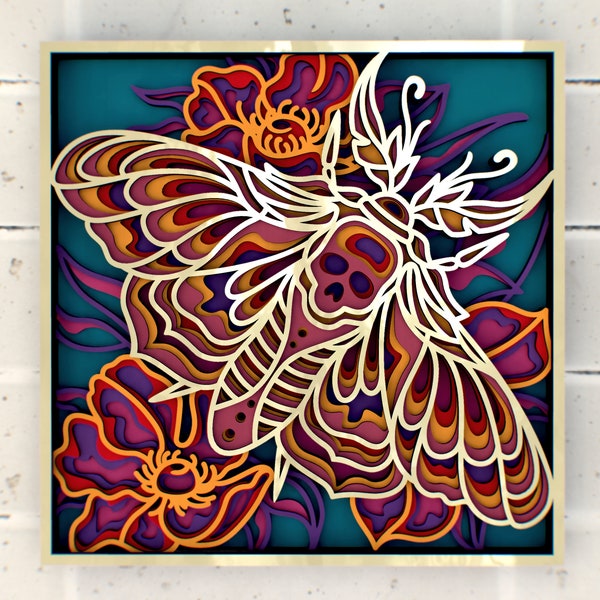 Death Moth Svg - Etsy