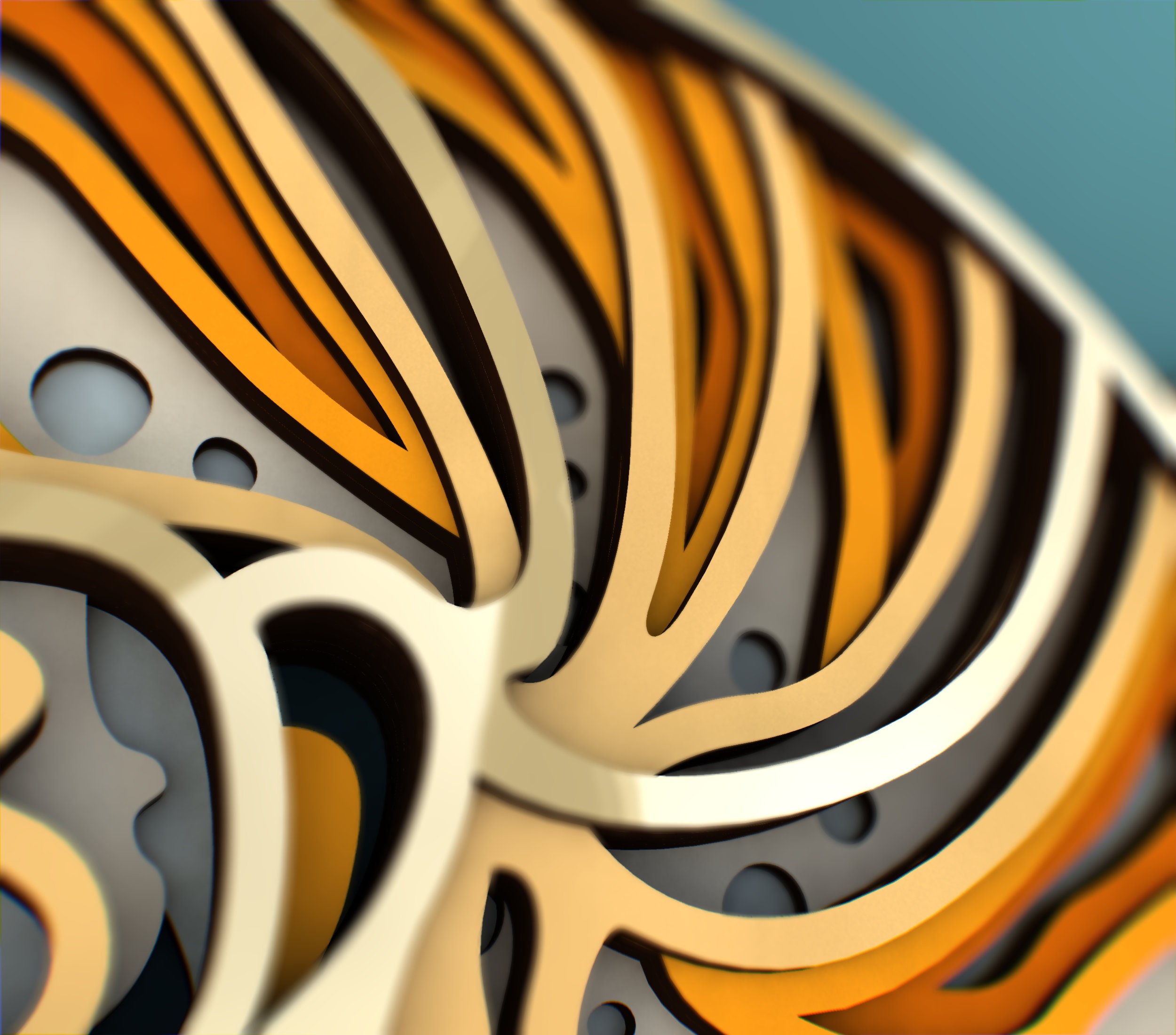 Nautilus Pompilius 3D Mandala Svg Multilayer Panel for Laser - Etsy UK