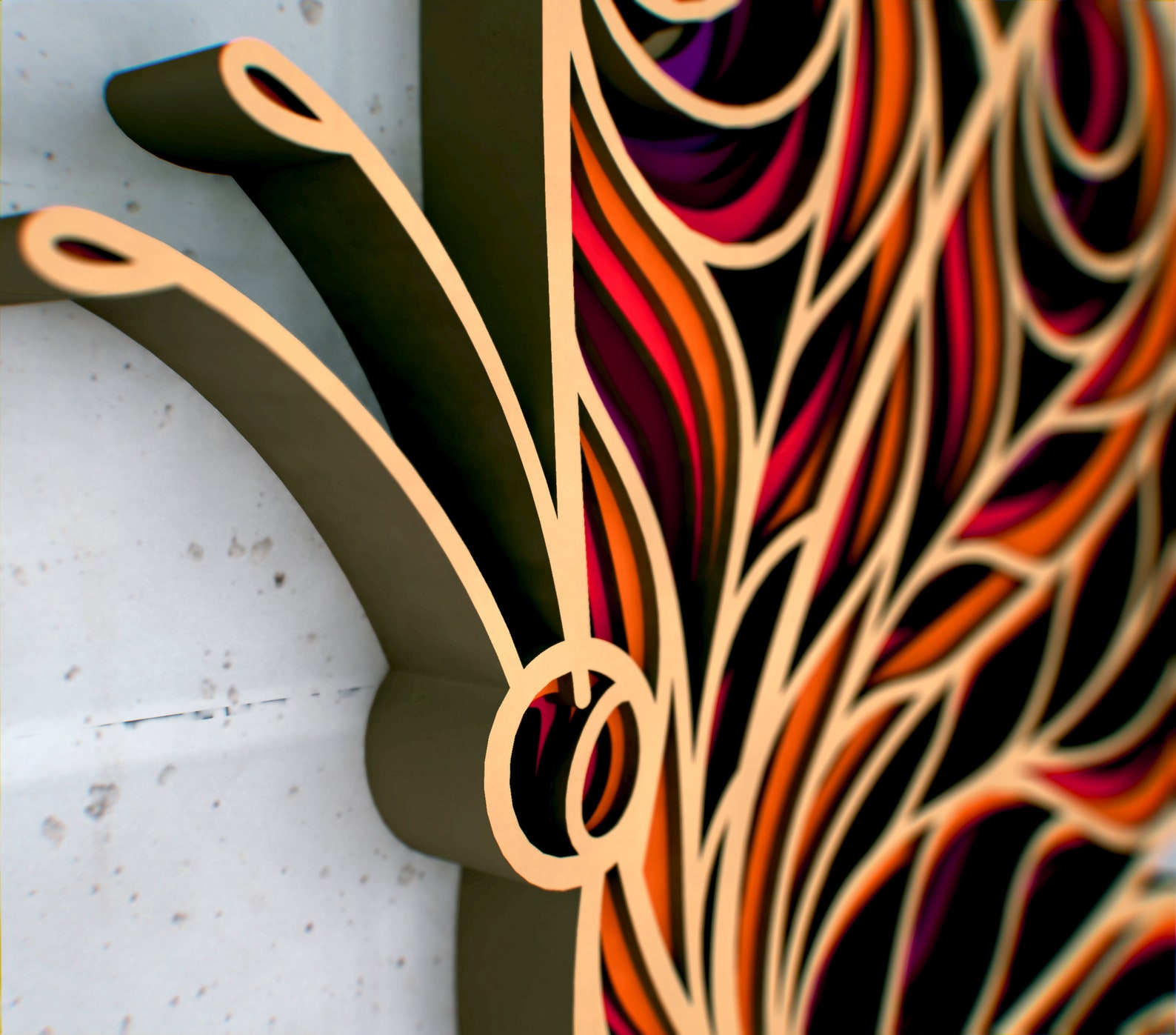 3D Summer Butterfly Zentangle SVG 3D Multilayer Panel SVG - Etsy