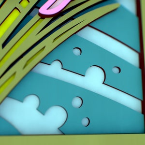 Crocus Flowers Svg, Multilayer Papercraft Files for Cricut, Layered SVG ...