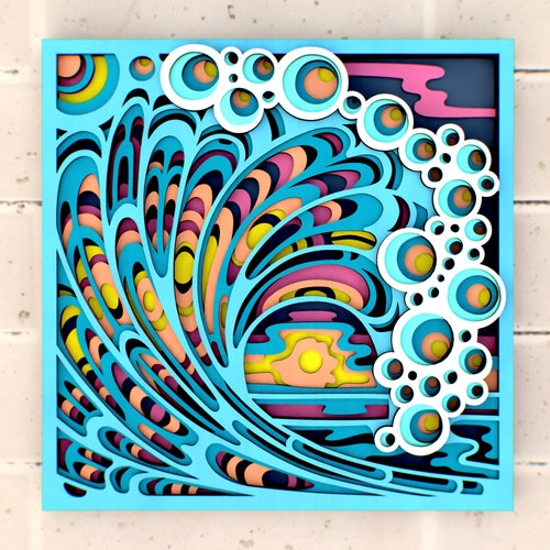 Sea Shells and Starfish 3D Mandala Svg Files DXF Templates - Etsy