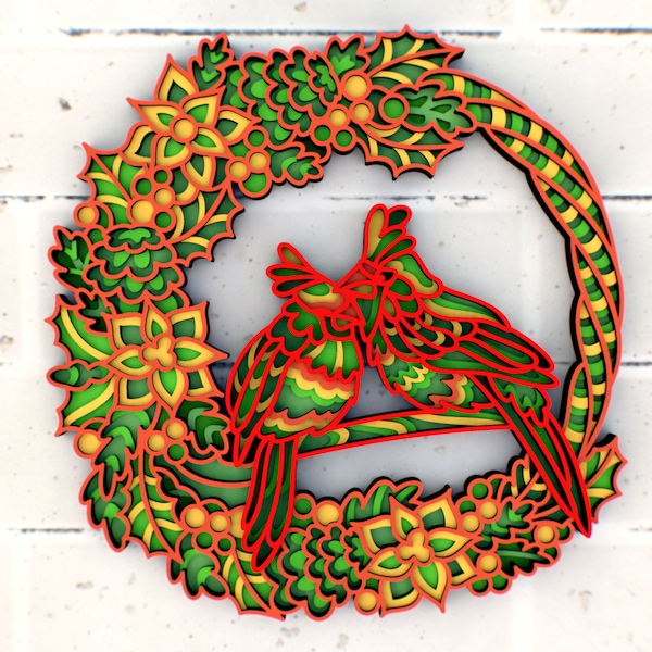 Cardinal Svg for Cnc - Etsy