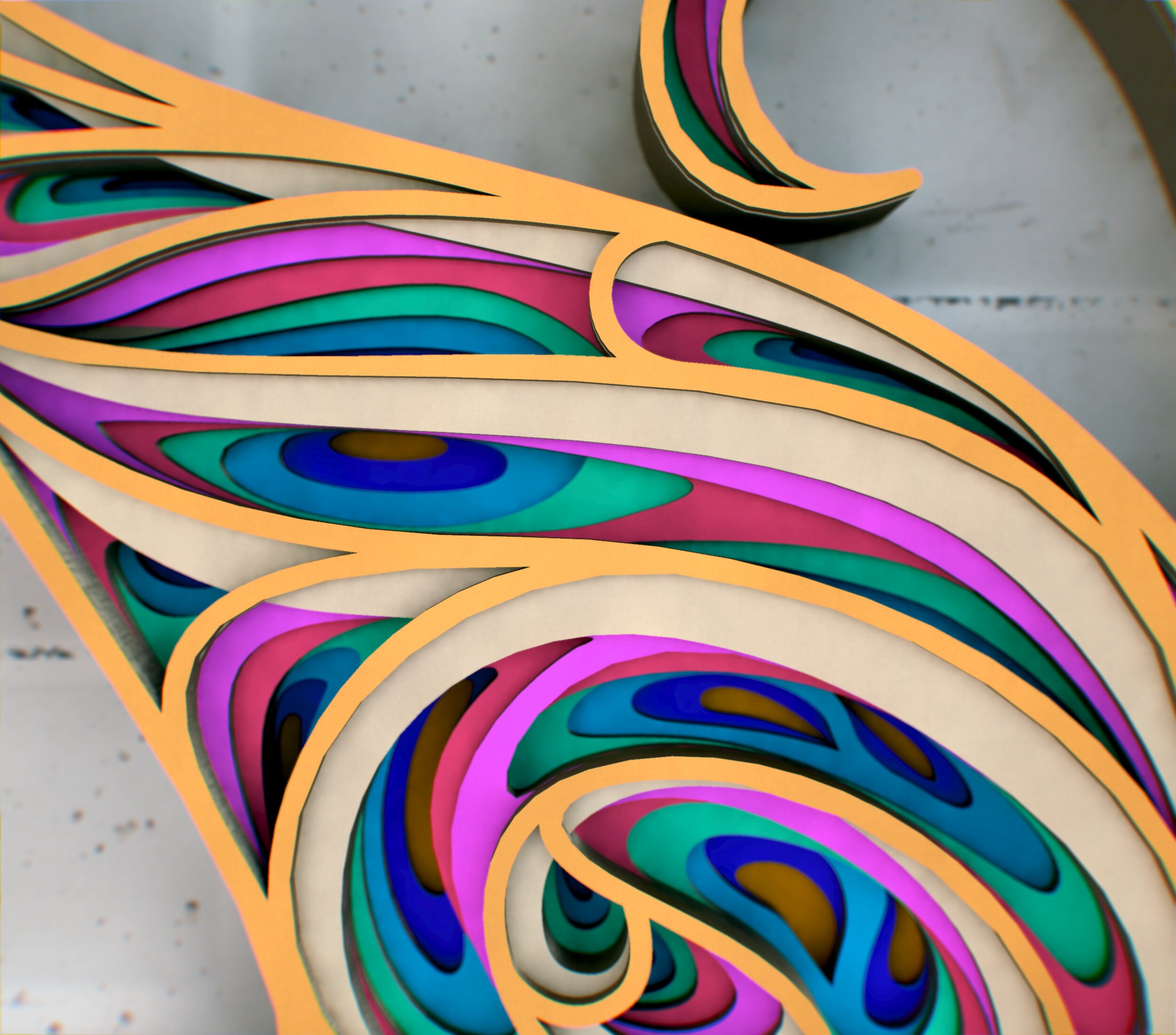 3D Butterfly Zentangle Set SVG 3D Multilayer Panel SVG - Etsy Australia