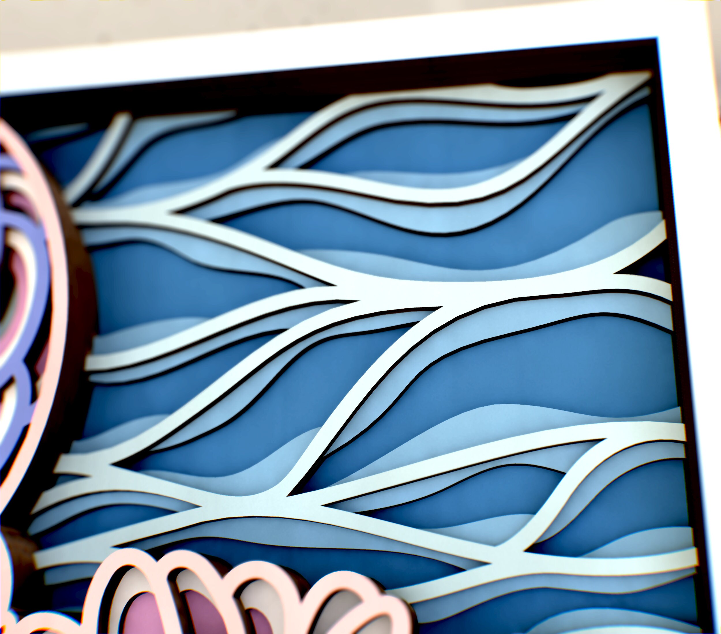 Swan Family: 3D SVG Files for Cricut, Silhouette, Glowforge, CNC Router ...
