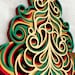 Christmas Tree 3D Zentangle Svg Files | Papercut for Cricut, CNC, Laser ...