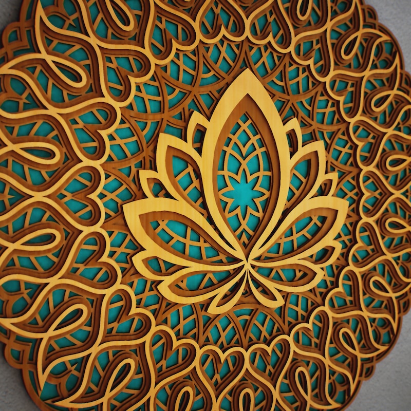 Lotus Mandala - Etsy