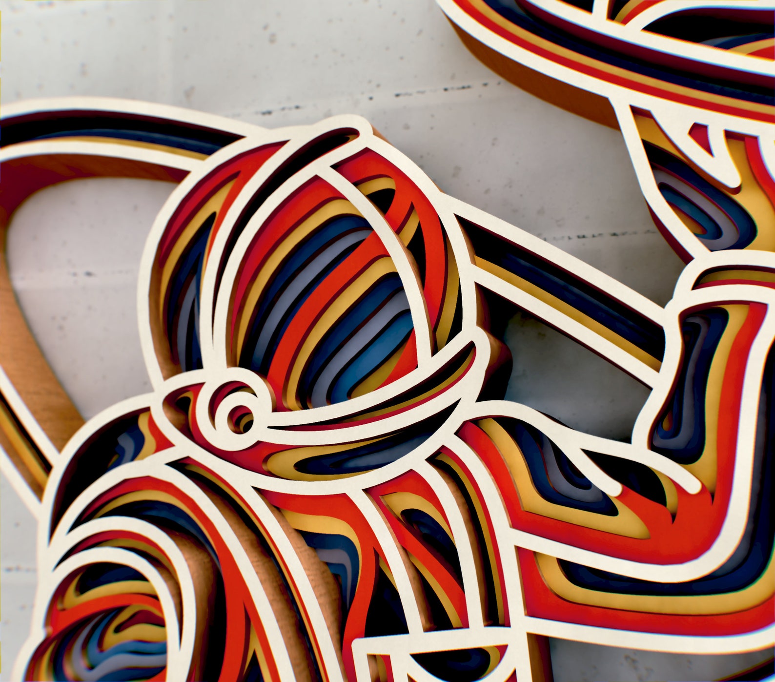 Astronaut Zentangle 3D Mandala Svg Files, Multilayer Panel for Laser ...