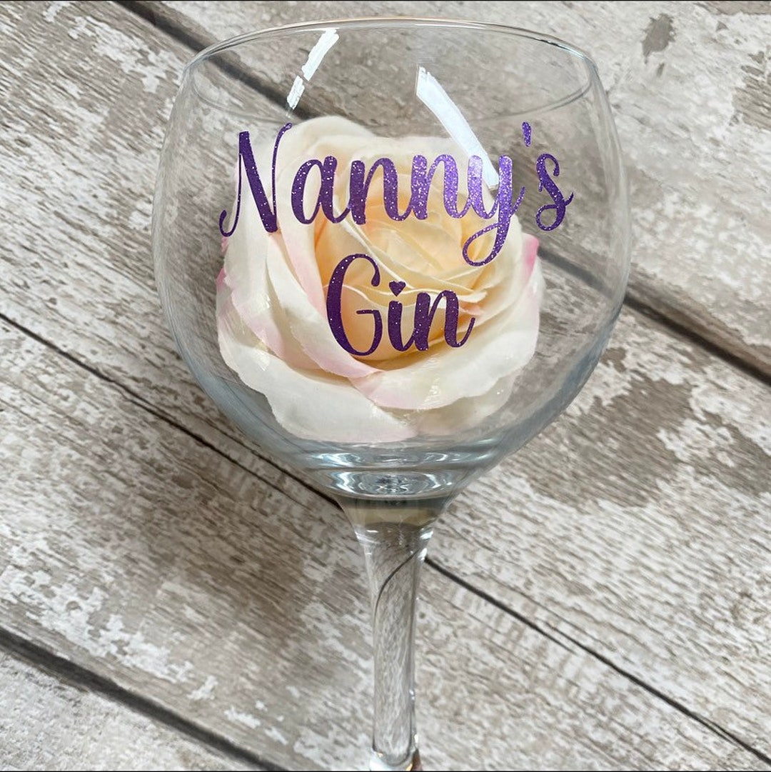 Personalised Gin Glass Teacher Friend Auntie Sister Gift Mothers Day - Etsy
