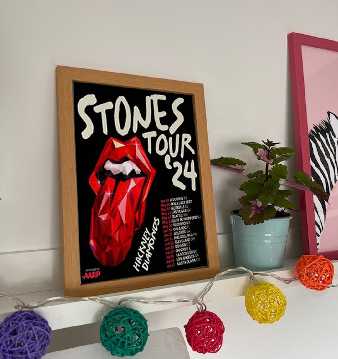 The Rolling Stones Tour 2024 Hackney Diamonds Fan Gifts Home - Etsy