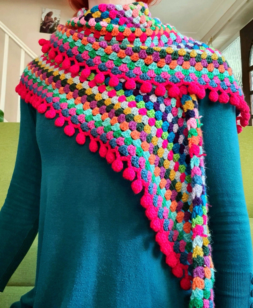 Granny Hug Shawl - Crochet Pattern - Etsy