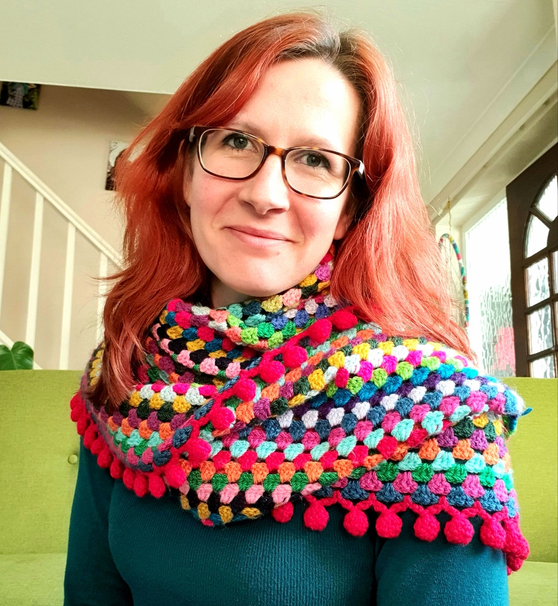 Granny Hug Shawl - Crochet Pattern - Etsy