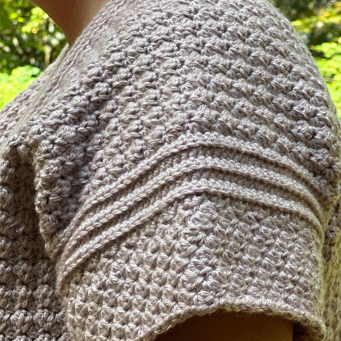 Crochet Pattern, Crochet Cardigan Pattern, Short Sleeve Crochet ...