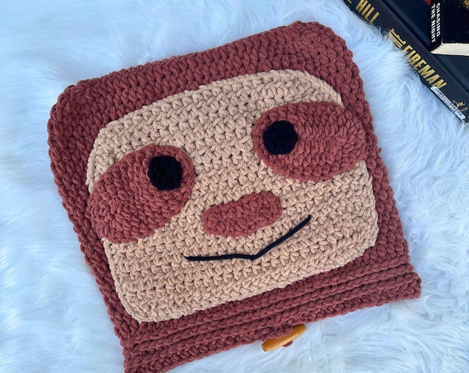 Crochet Pillow Pattern, Sloth Pillow, Crochet Sloth Pattern, Sloth ...