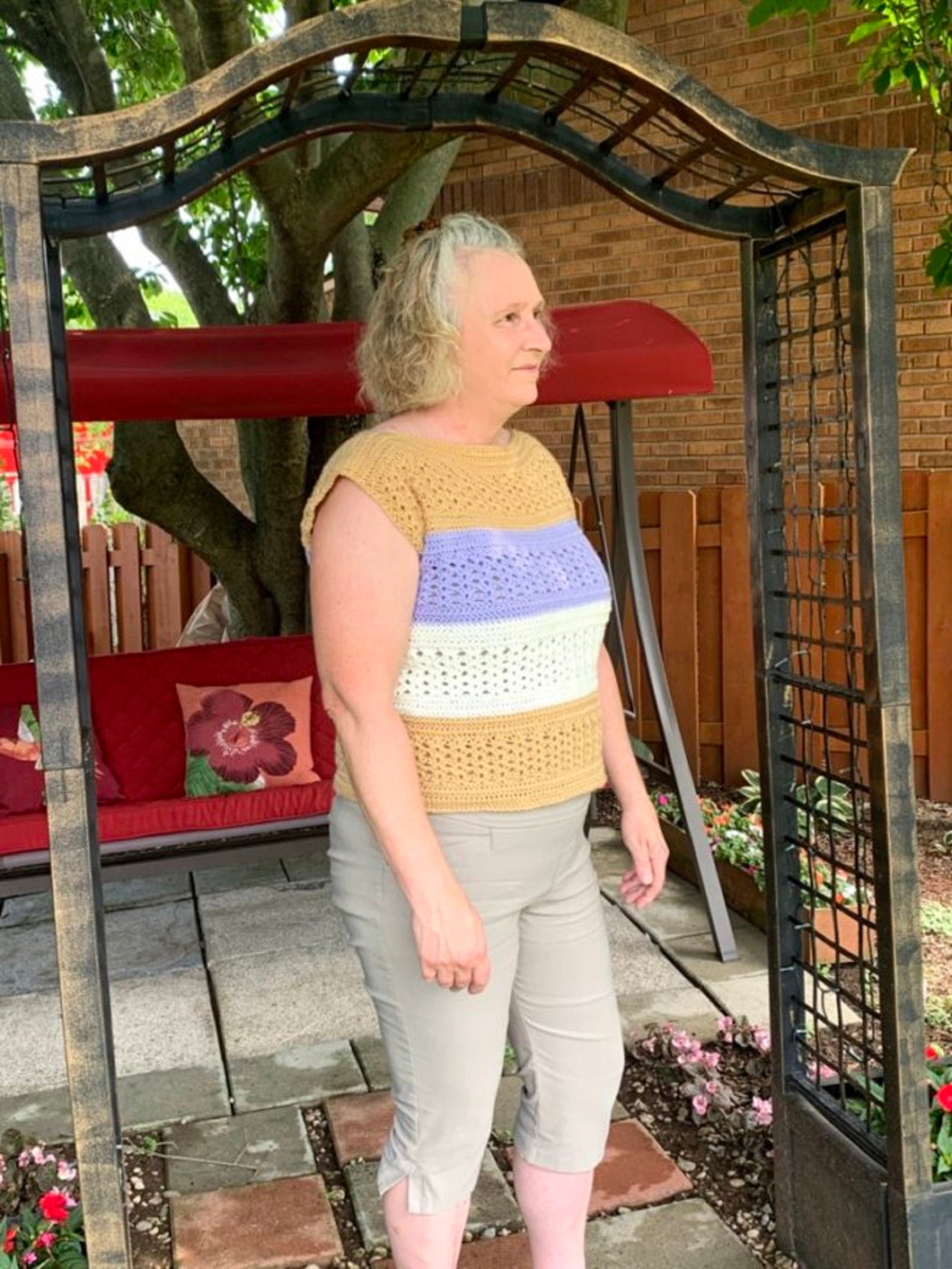 Layla Jane Top, Crochet Top Pattern, Crochet Garment Pattern - Etsy