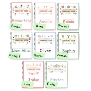Preschool Personalized Learning Book | Dry-erase Reusable | Feelings ...