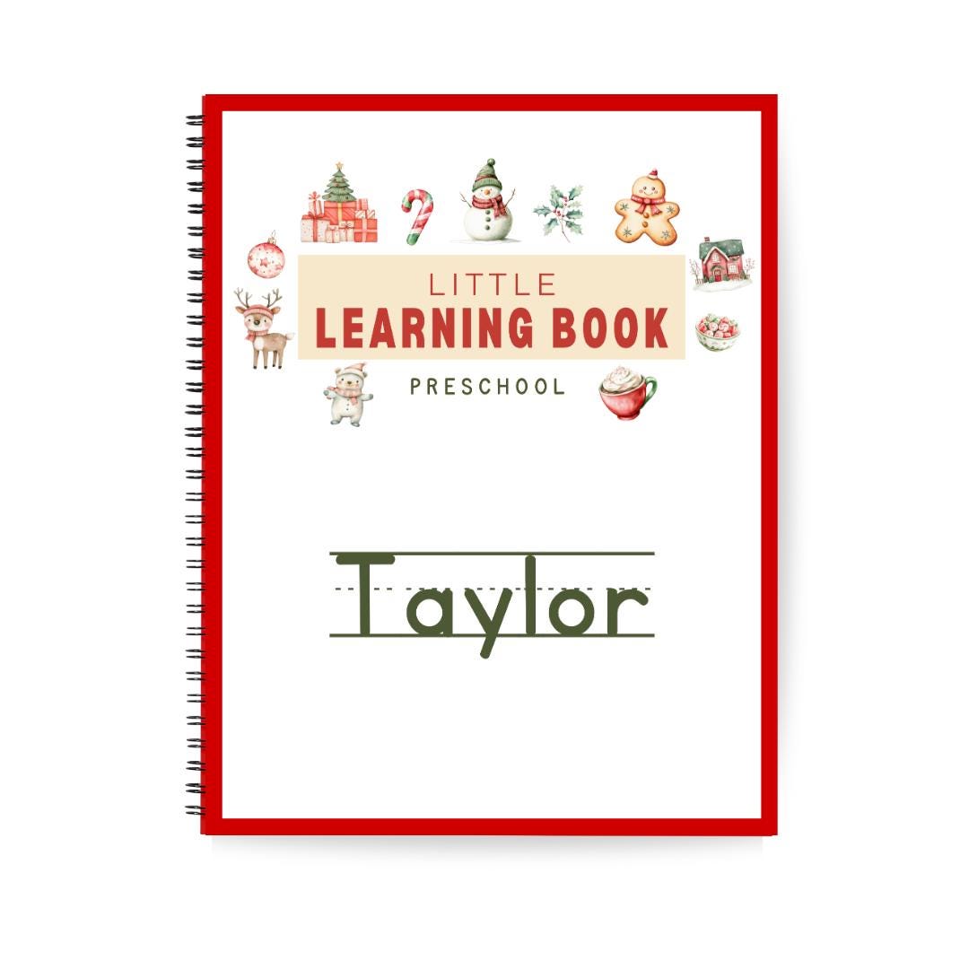 Preschool Personalized Learning Book | Dry-erase Reusable | Feelings ...