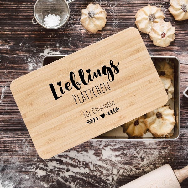 Personalisierte keksdose - Etsy.de