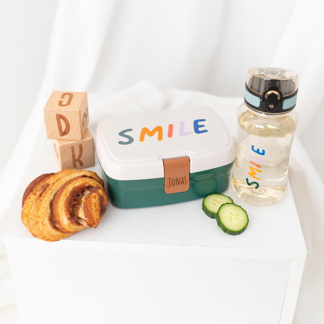 Lunch Box and Drinking Bottle for Children Personalized, Lunch Box ...
