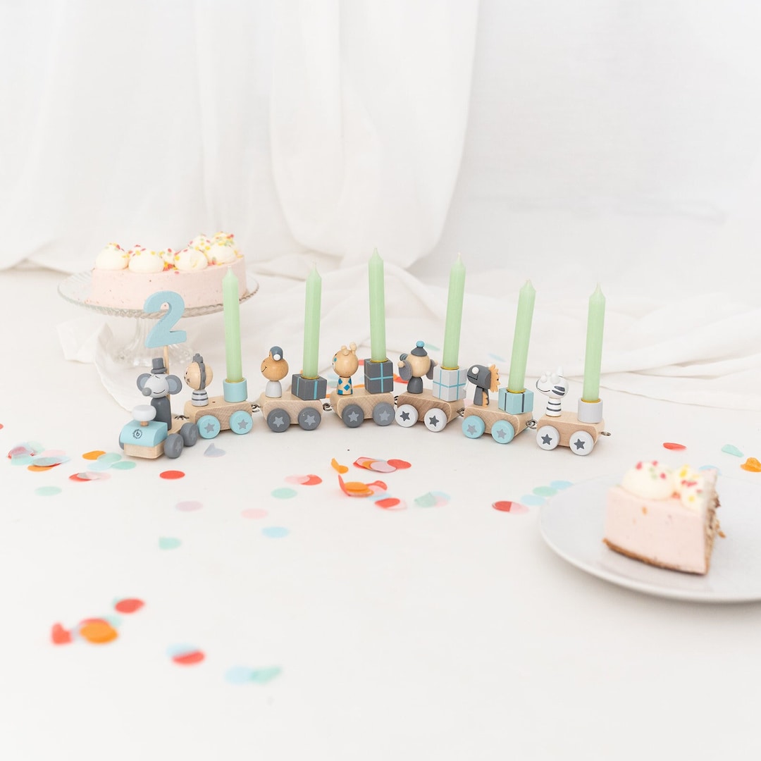 Birthday Train With Numbers 0-99, Birthday Train, Baby Gift Birth ...