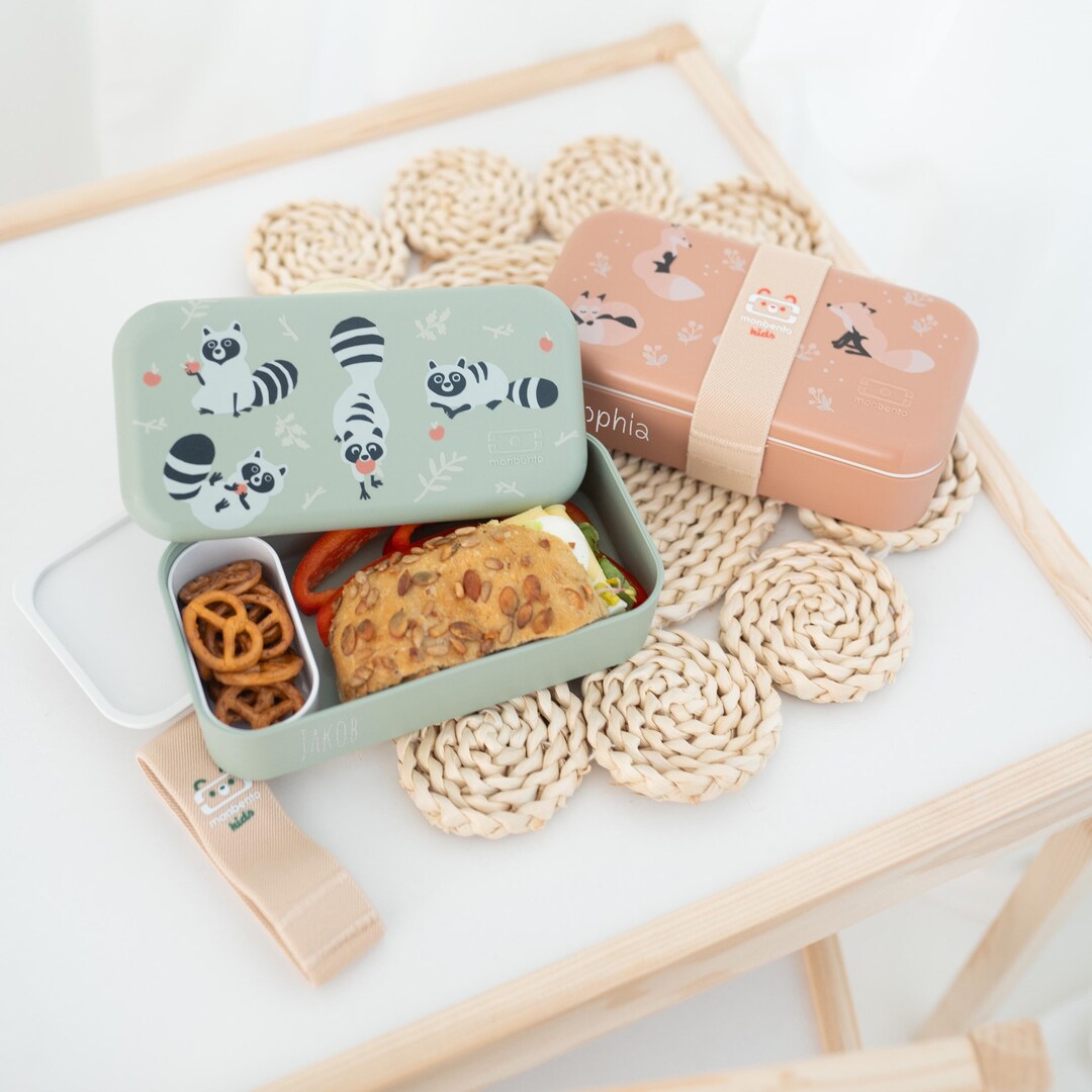 Lunch Box Children Personalized, Lunch Box Personalized, Lunch Box Fox ...