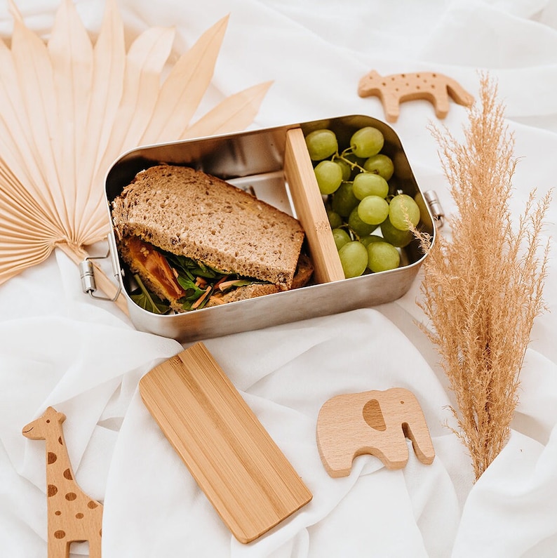 Divider for Lunch Box, Lunch Box Divider, Bamboo Lunch Box Divider ...