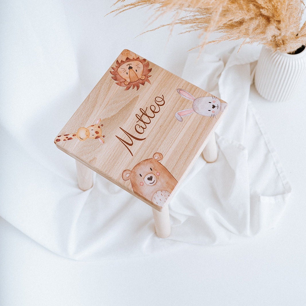 Kinderstuhl, Kinderhocker, Hocker Kinder, Kinderhocker personalisiert ...