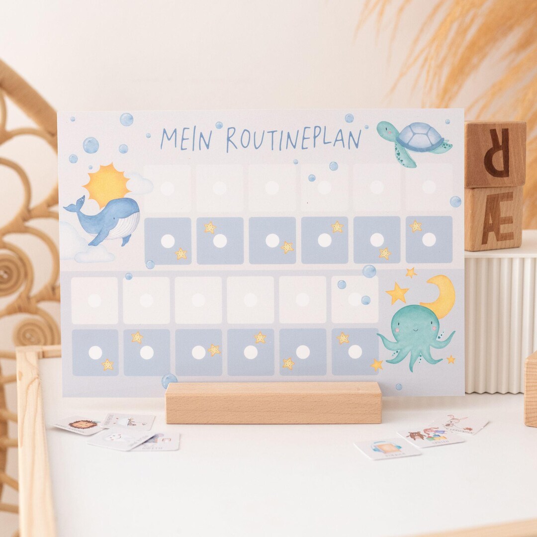Children's Routine Plan, Children's Daily Schedule, Montessori ...
