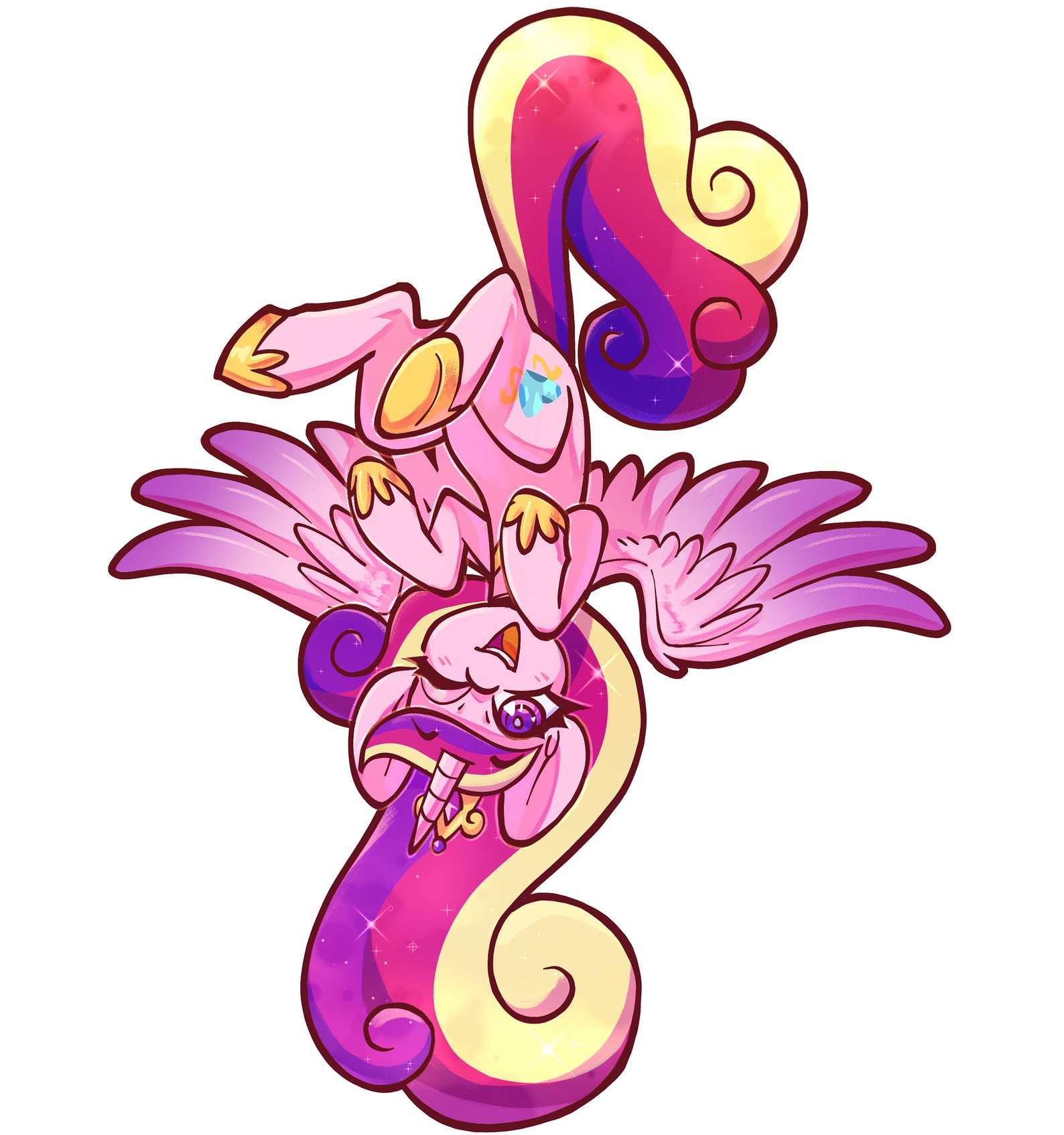 MLP Royalty Hanging Epoxy Acrylic Charms - Etsy