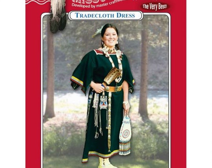 Trade Cloth Dress Native American Pattern - Etsy
