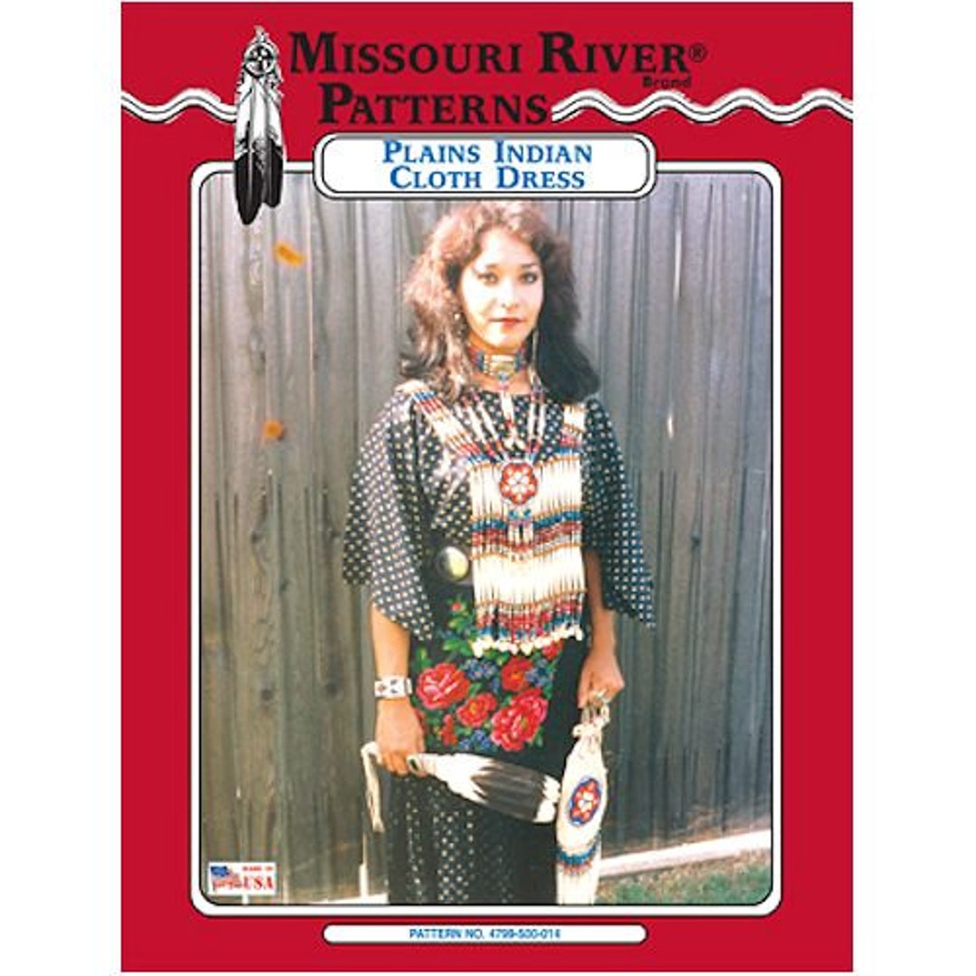 Native American Plains Cloth Dress Pattern - Etsy