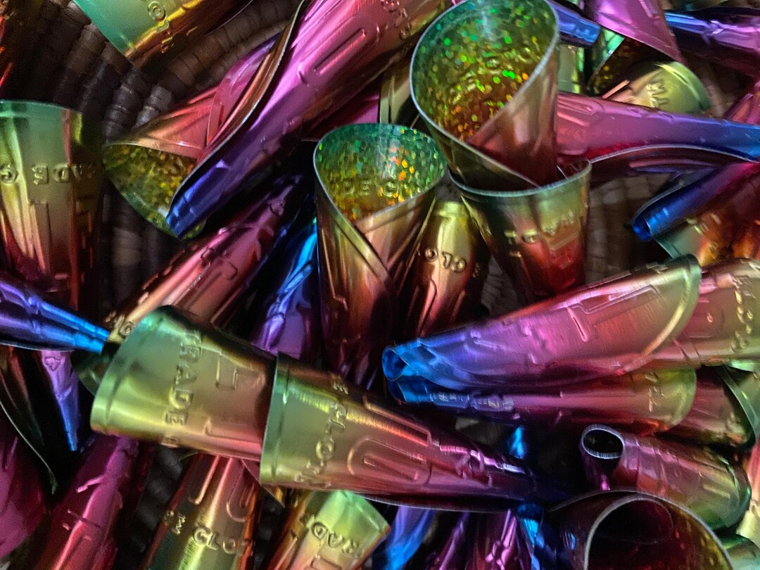 Adult Rainbow Jingle Dress Cones - Etsy