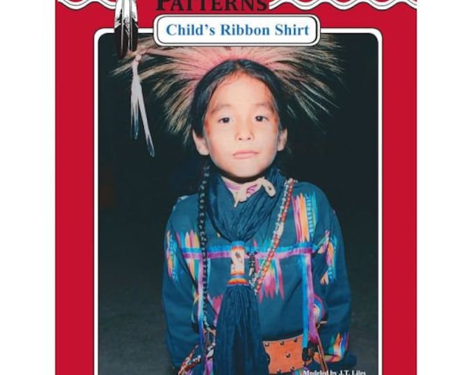 Ribbon Shirt Native American CHILD Pattern - Etsy