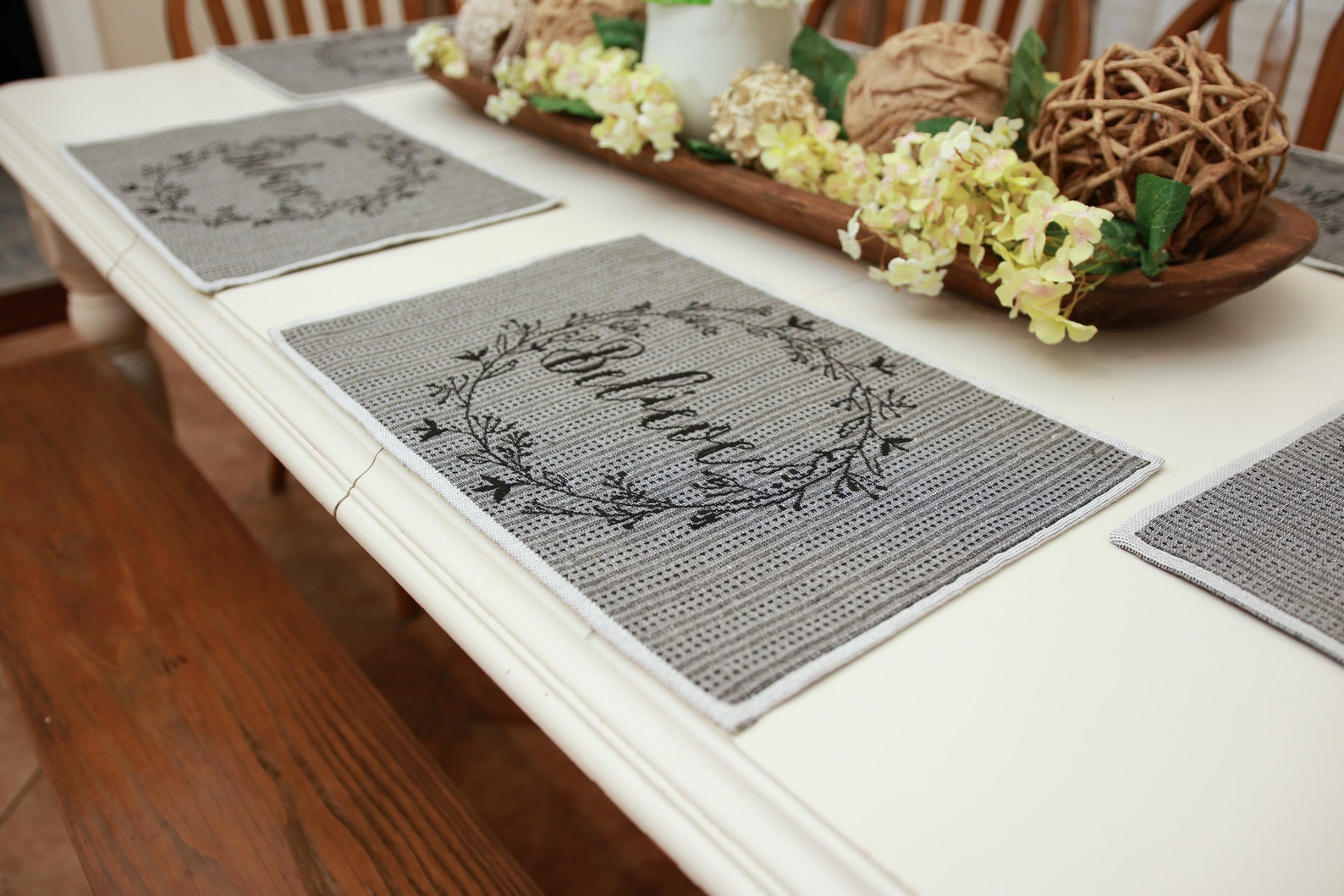 Placemats Set of 6 or Set of 4 ReadytoShip Fabric Placemat | Etsy