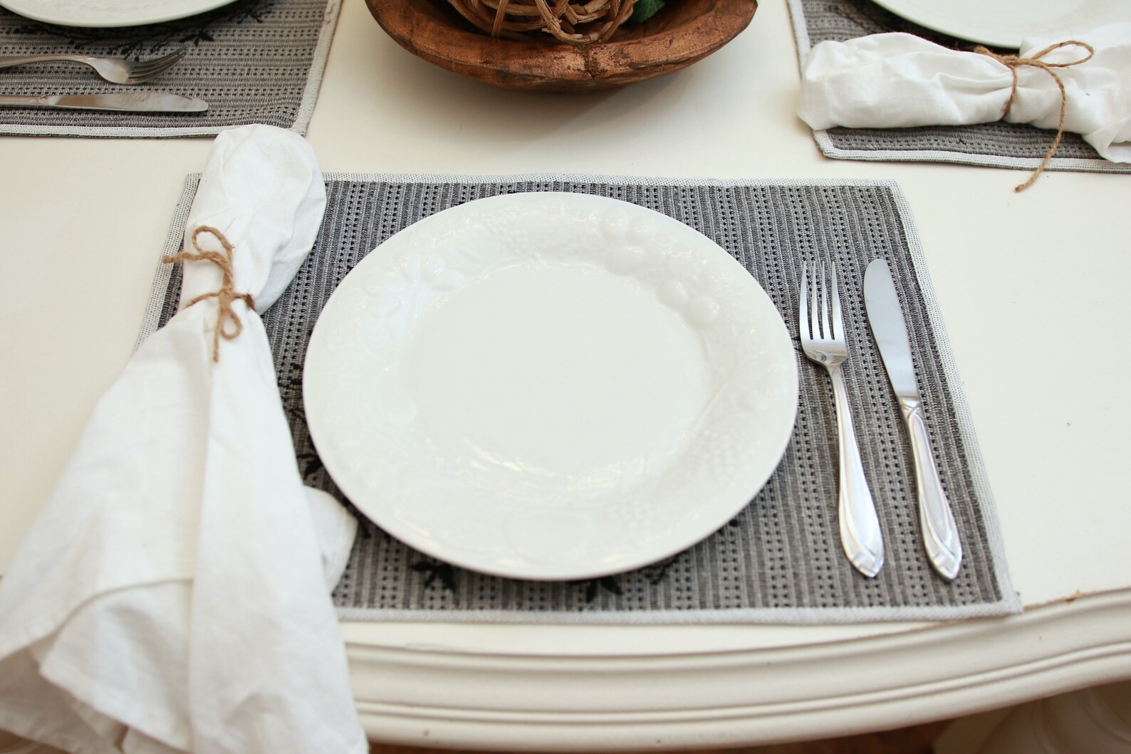 Placemats Set of 6 or Set of 4 ReadytoShip Fabric Placemat | Etsy