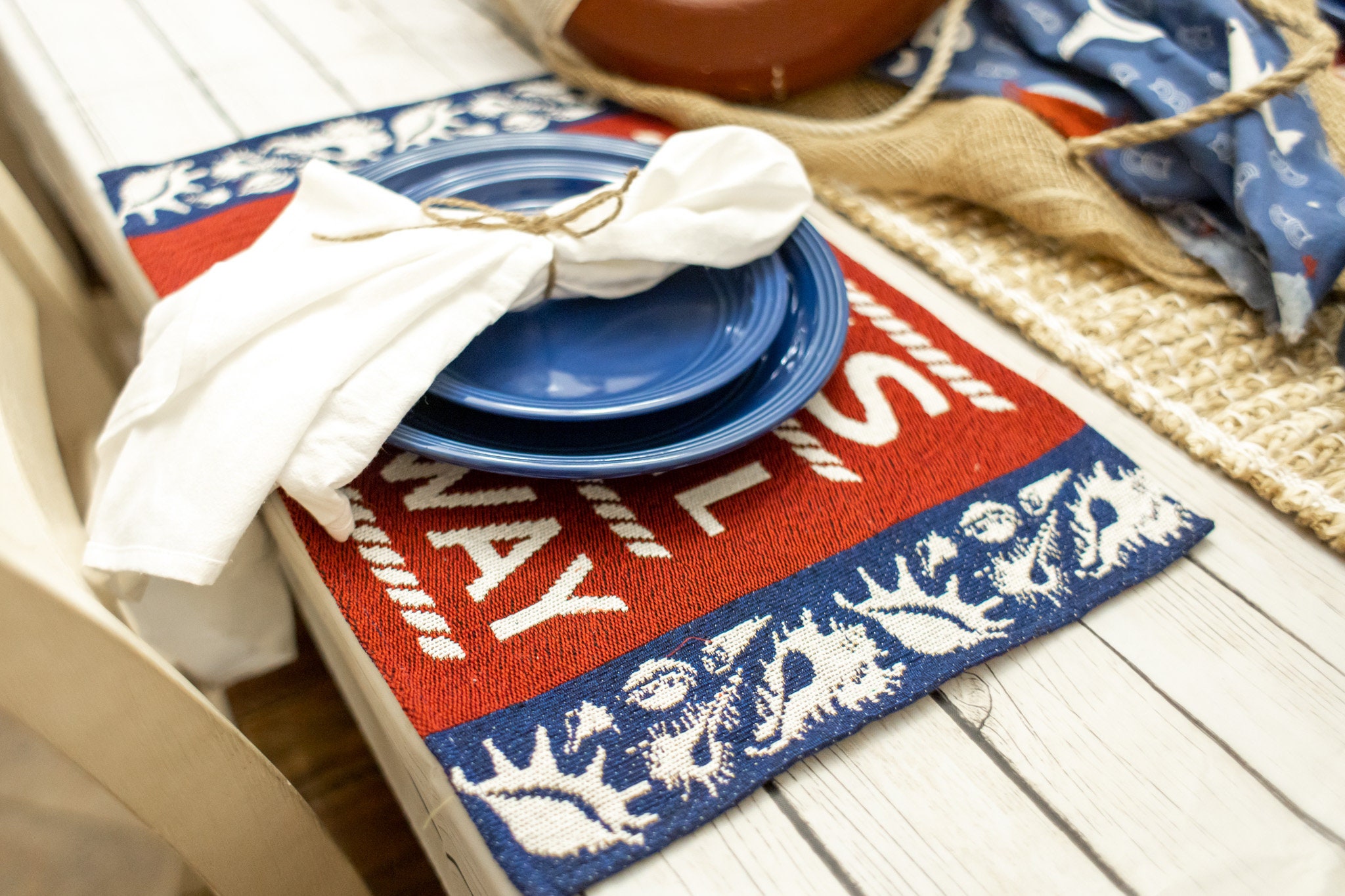 Placemats Set of 6 or Set of 4 Place Mat Fabric Placemat | Etsy