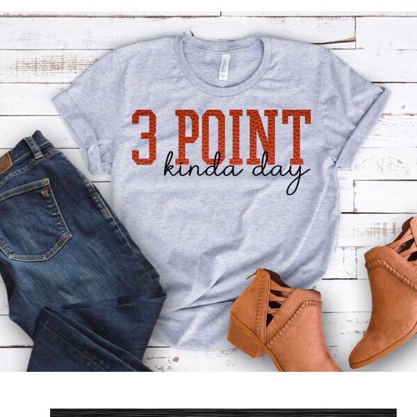 3 Point Basketball Svg - Etsy