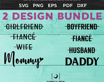 Mom and Dad Svg | Etsy